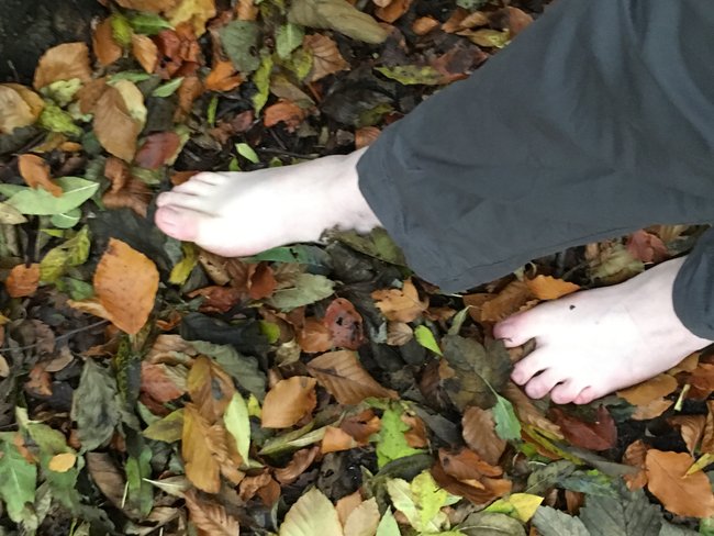 Barefoot Autumn Love barefooting in autumn i love the feeling of the ...
