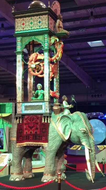 Elephant clock invented by Al-Jazari around 12th century it's a ...