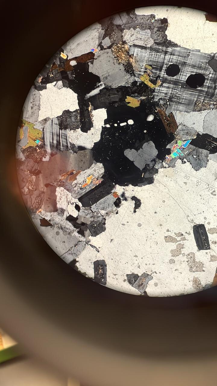 This is how a rock specimen under the microscope looks like !!🤯 | Geology