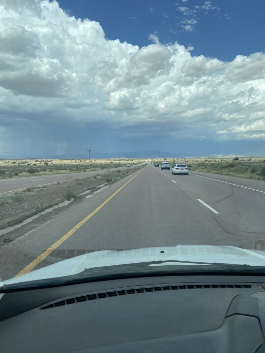 Highway 666 really existed in New Mexico.. The highway road from Gallup ...