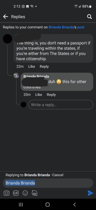 Rude much? I was just spreading out information, not knowing if she ...