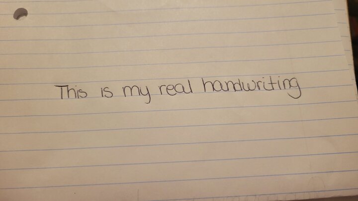 Rate your handwriting on a scale of 1 to 10 With 1 being chicken ...