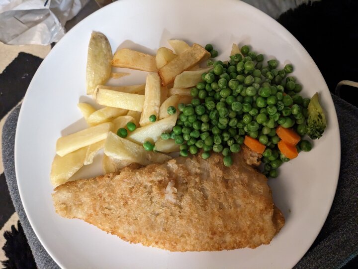 My dinner last night was fried and prepared all by me! It was soooo ...