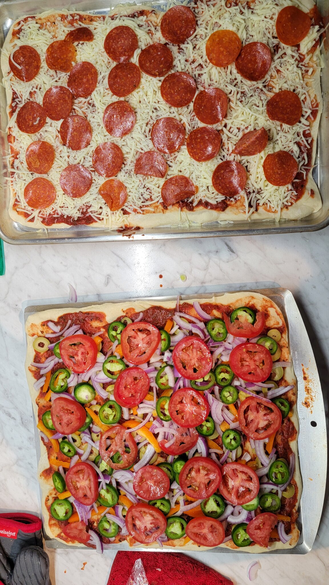 Homemade Pizza for dinner... Last night we (the ex and a couple of the ...