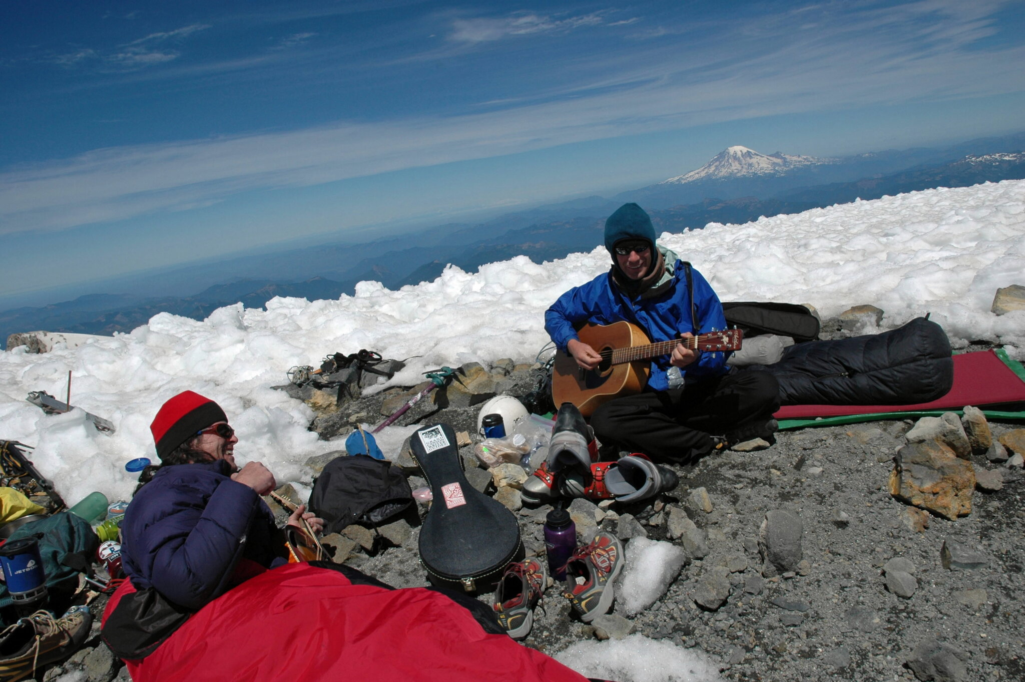 What's the highest altitude you've been at? Excluding flight. Mine is ...