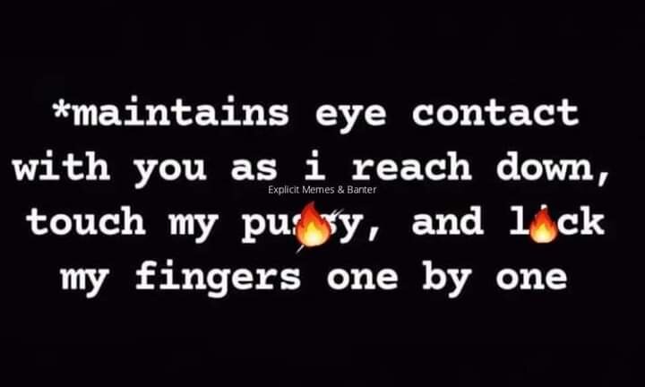 Eye Contact Is Sexy Sex