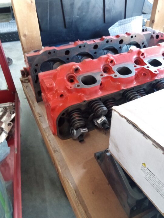 58 chevy pick up Been tubbed out and got an old 427 big block that just ...