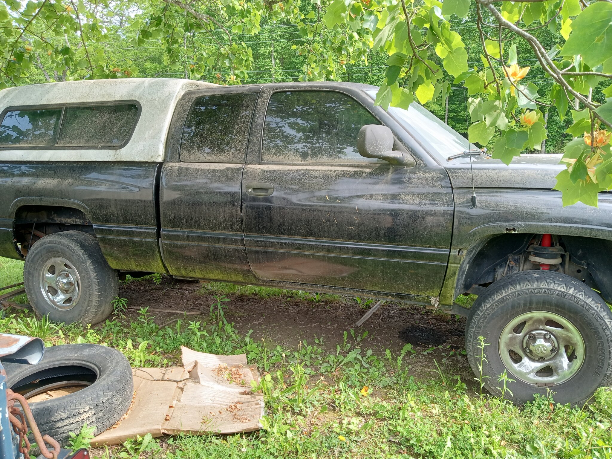 My boss said he would sell the dodge 4+4 with a v8 magnum Runs drives ...