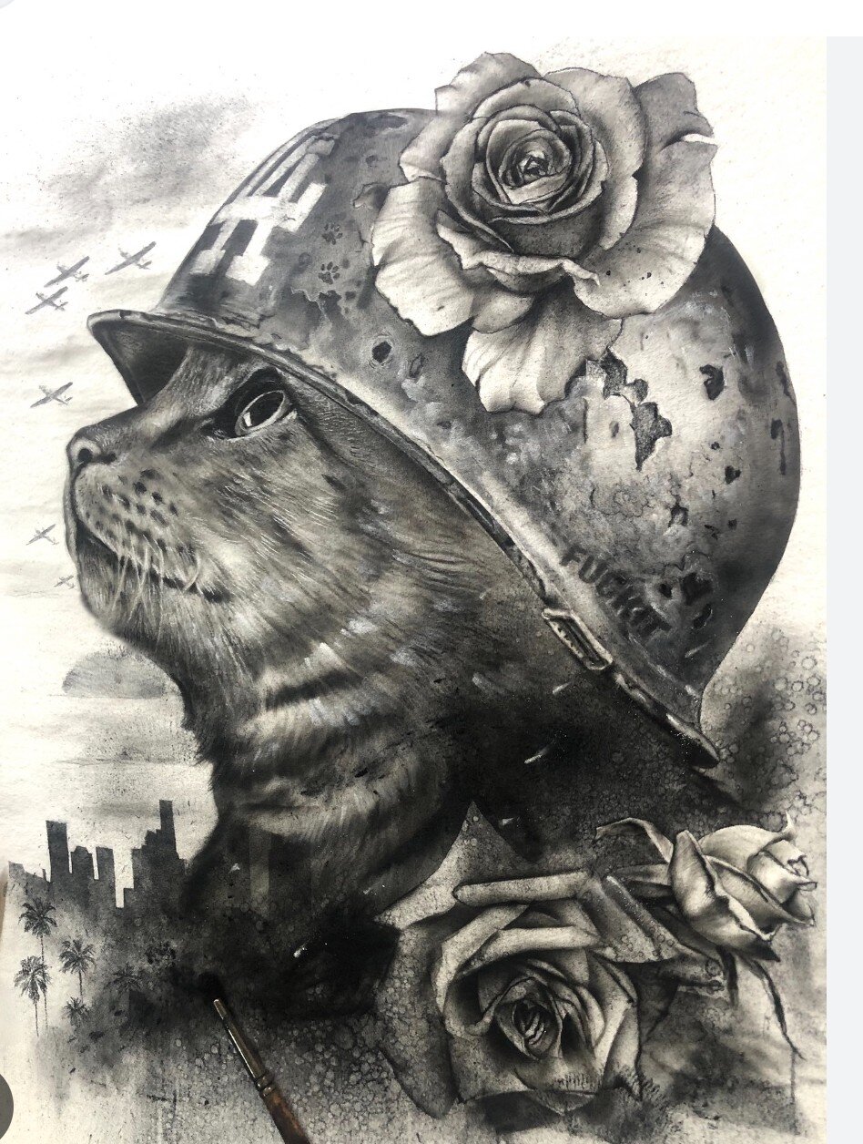 It's meow or never. Artist: Brian Viveros | Arts & Humanities