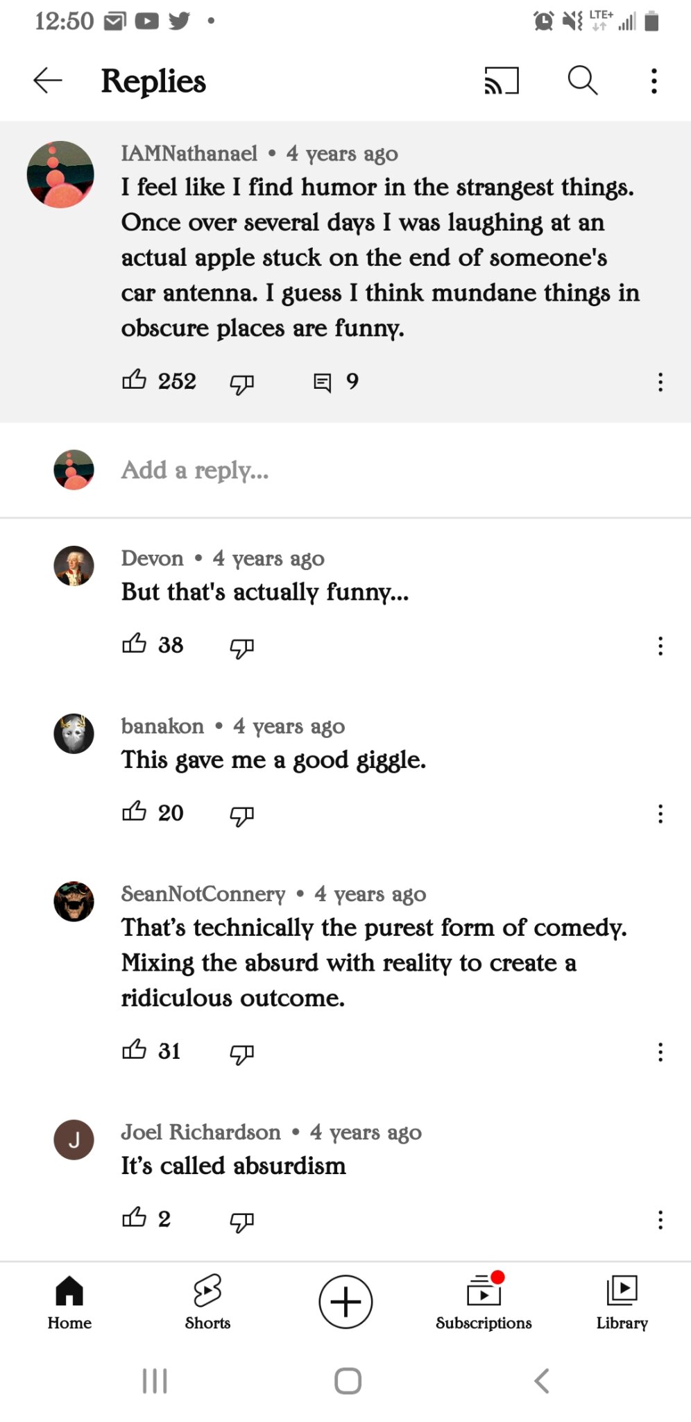 Today I discovered the humor I laugh at most is called absurdism I've ...