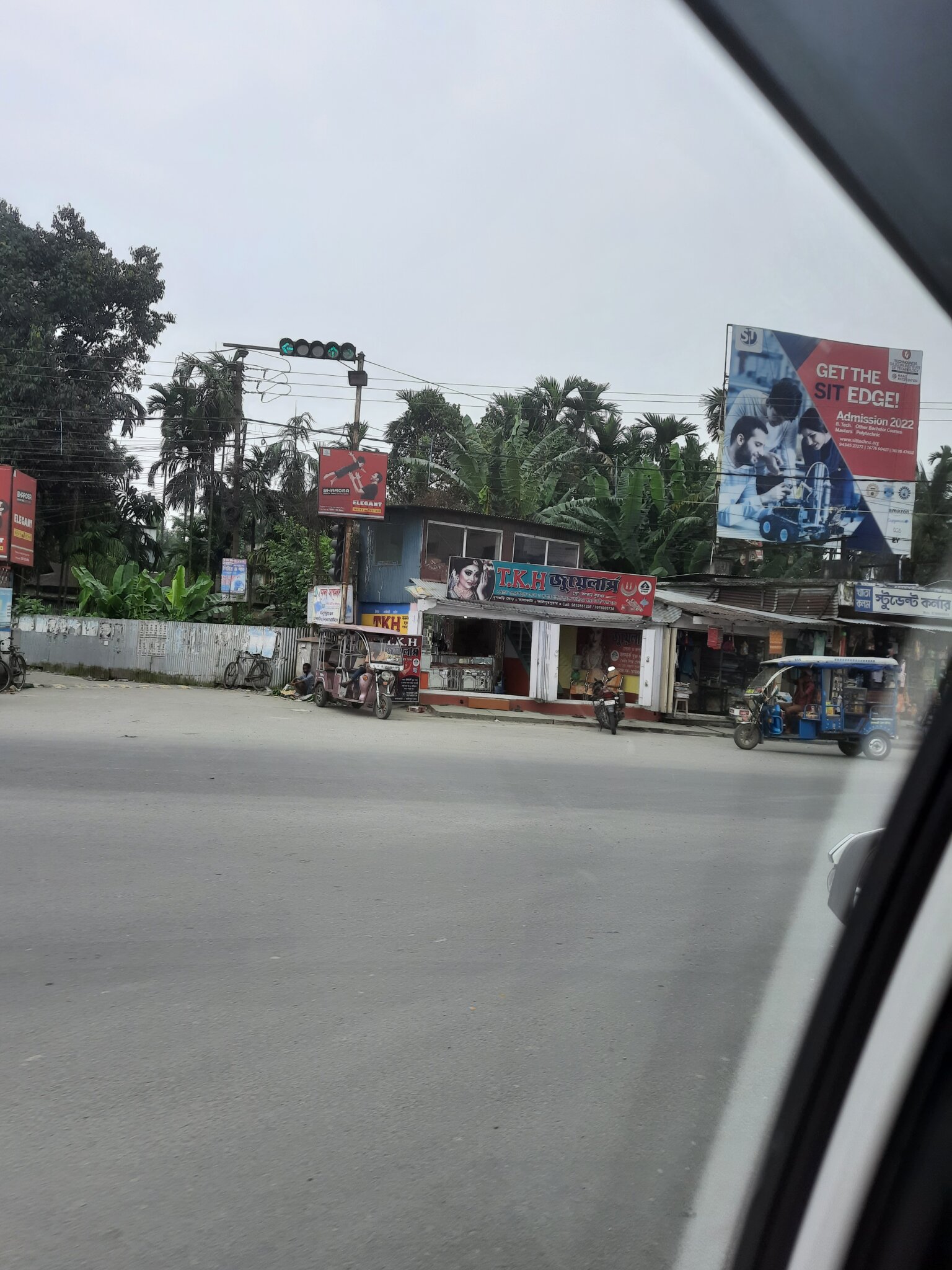 These are the entry and exit of Falakata. How does it look? Took these ...