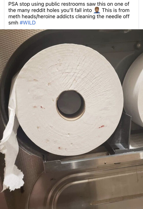 Is this true? “Psa stop using public toilets” 🛑 | Drugs