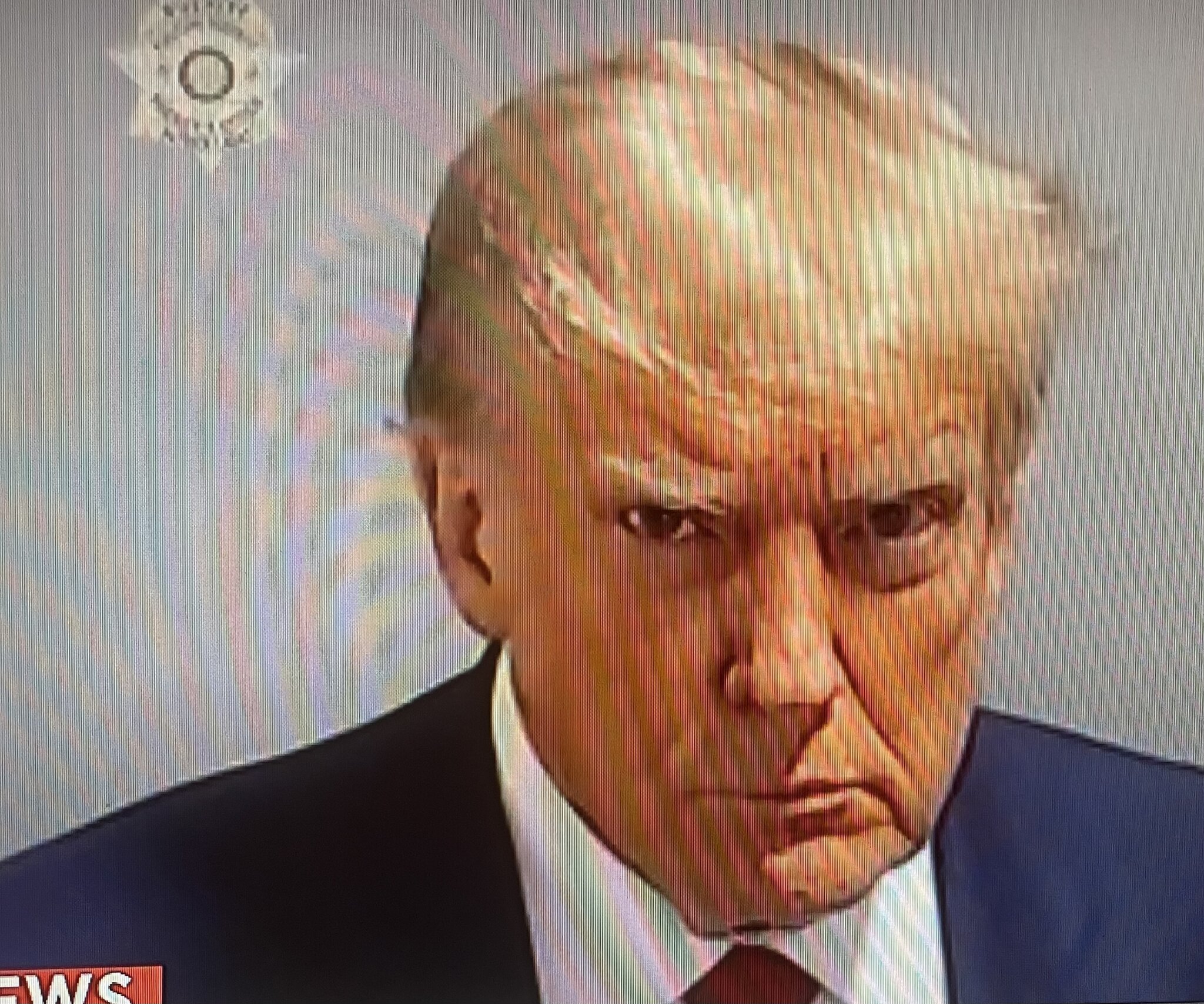 First mug shot of a President. Inmate number PO1135809 | Politics
