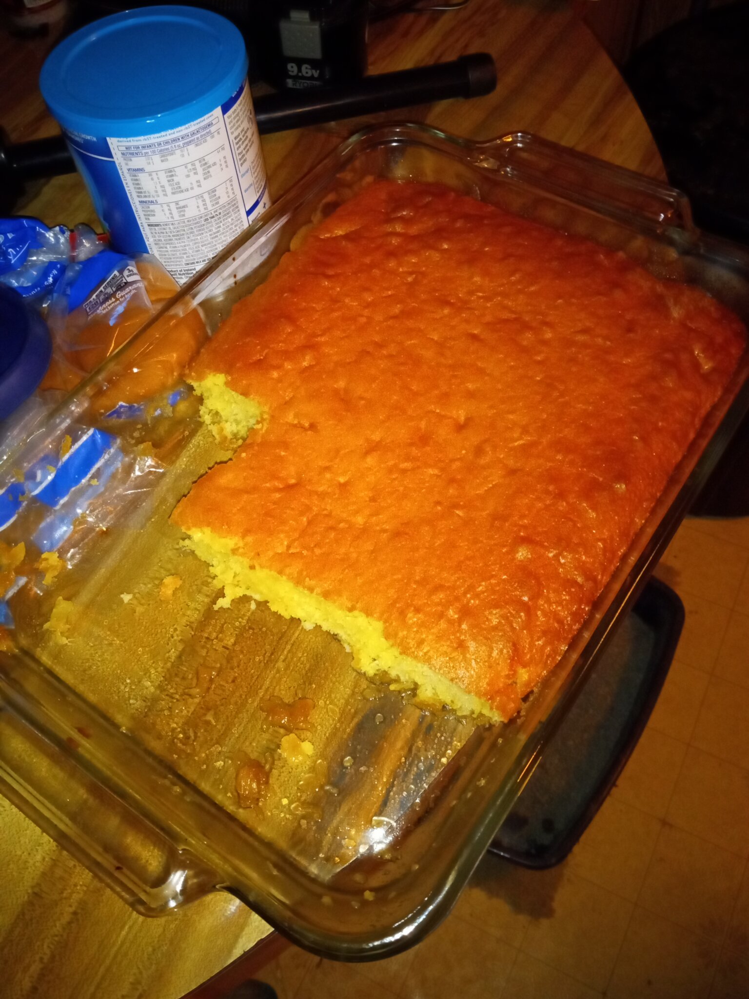 And let's not forget pineapple upside down cake with vanilla ice cream ...