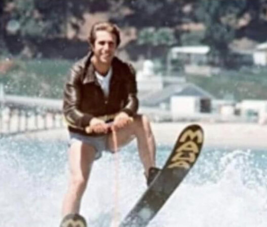 You will never be as cool as: Fonzie water skiing in a leather jacket! | Nature & Outdoors