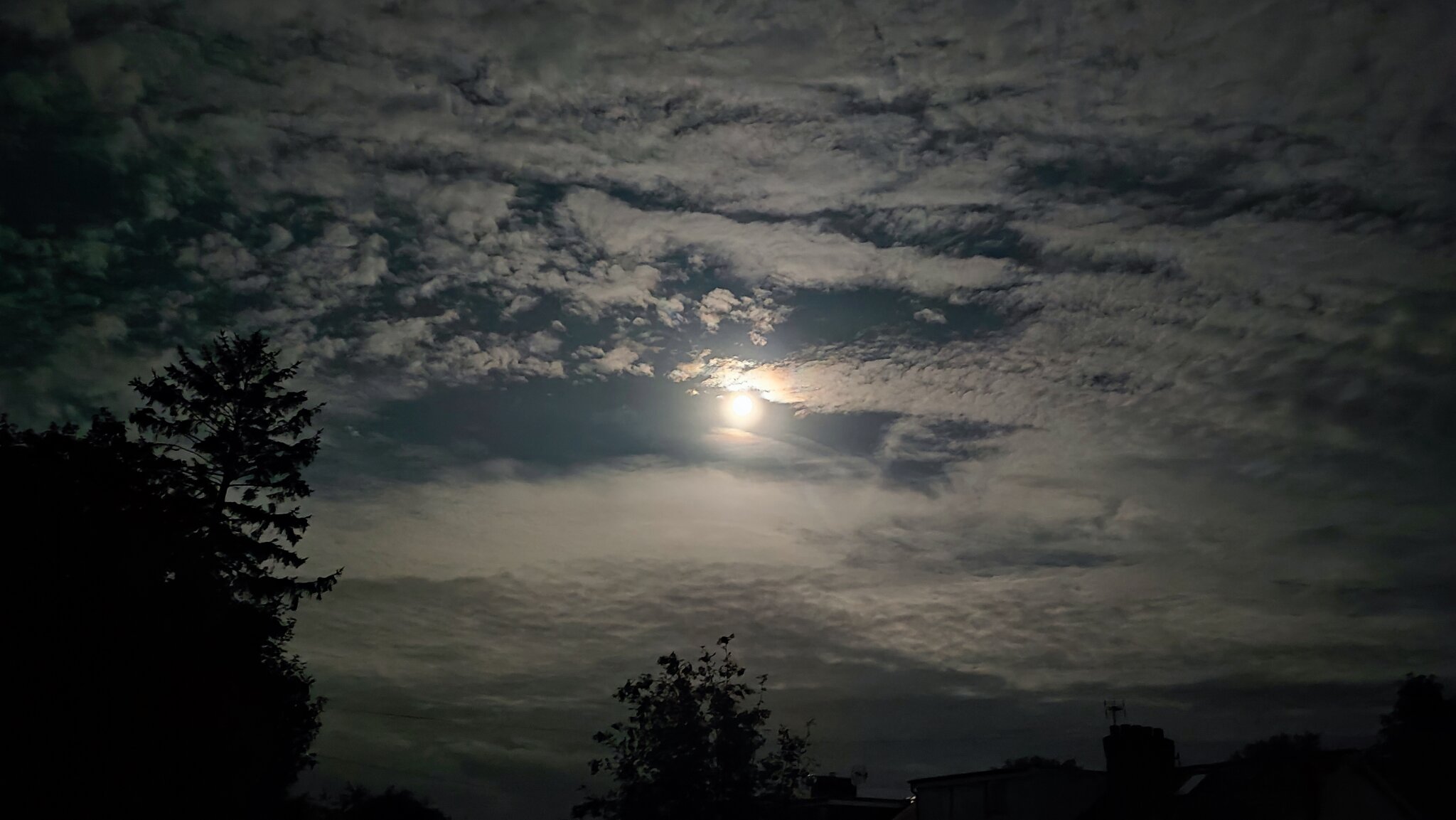 Once in a blue supermoon..... No filters, just stunning lunar beauty ...