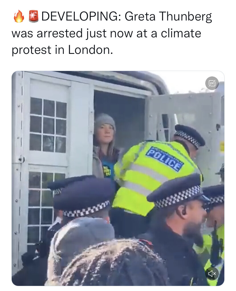 Greta and zelinskeyy be like:… don’t forget about us guy.. 😡 Ukraine ...