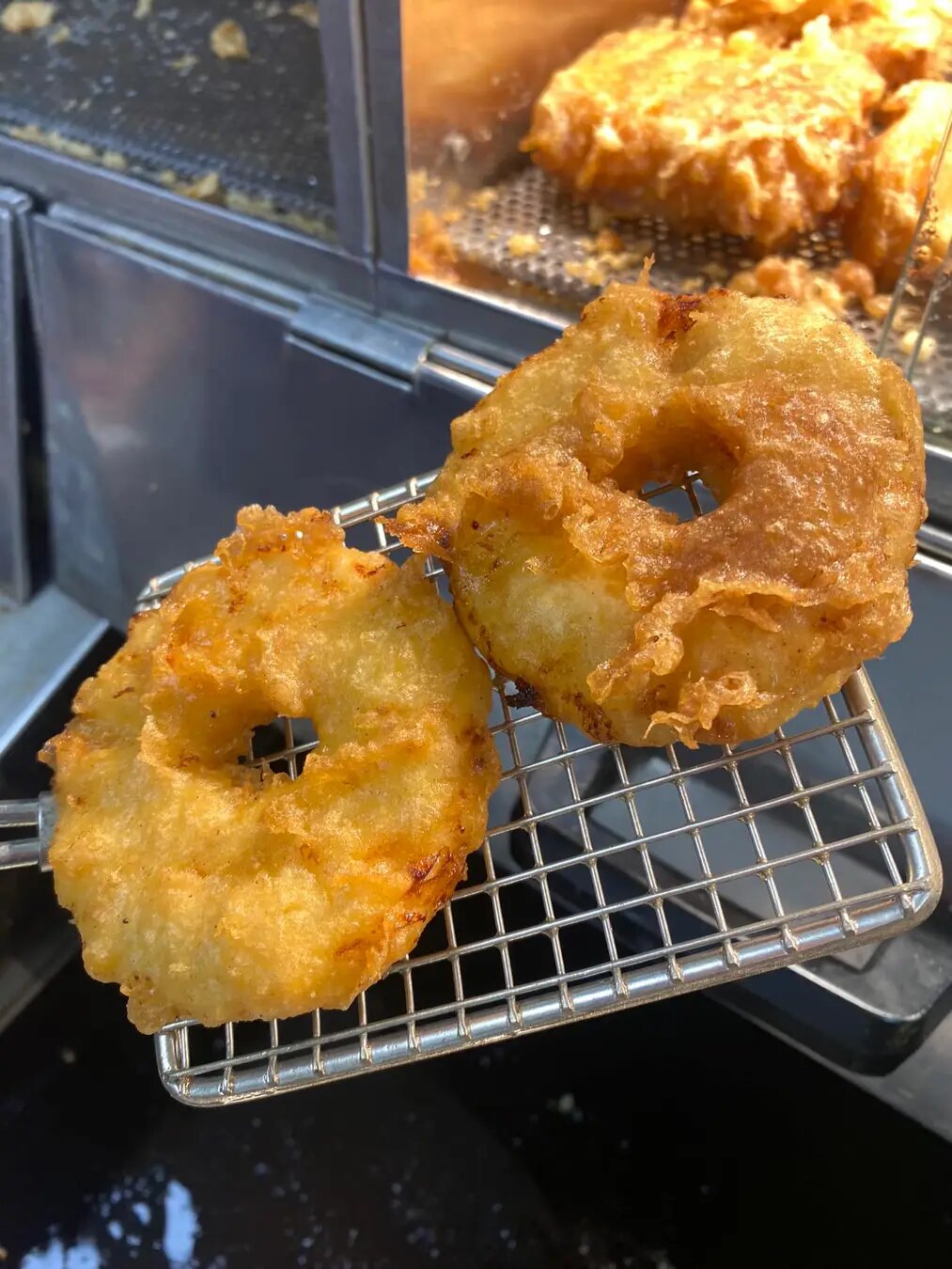 Have you ever had a battered pineapple ring I love them but they are ...