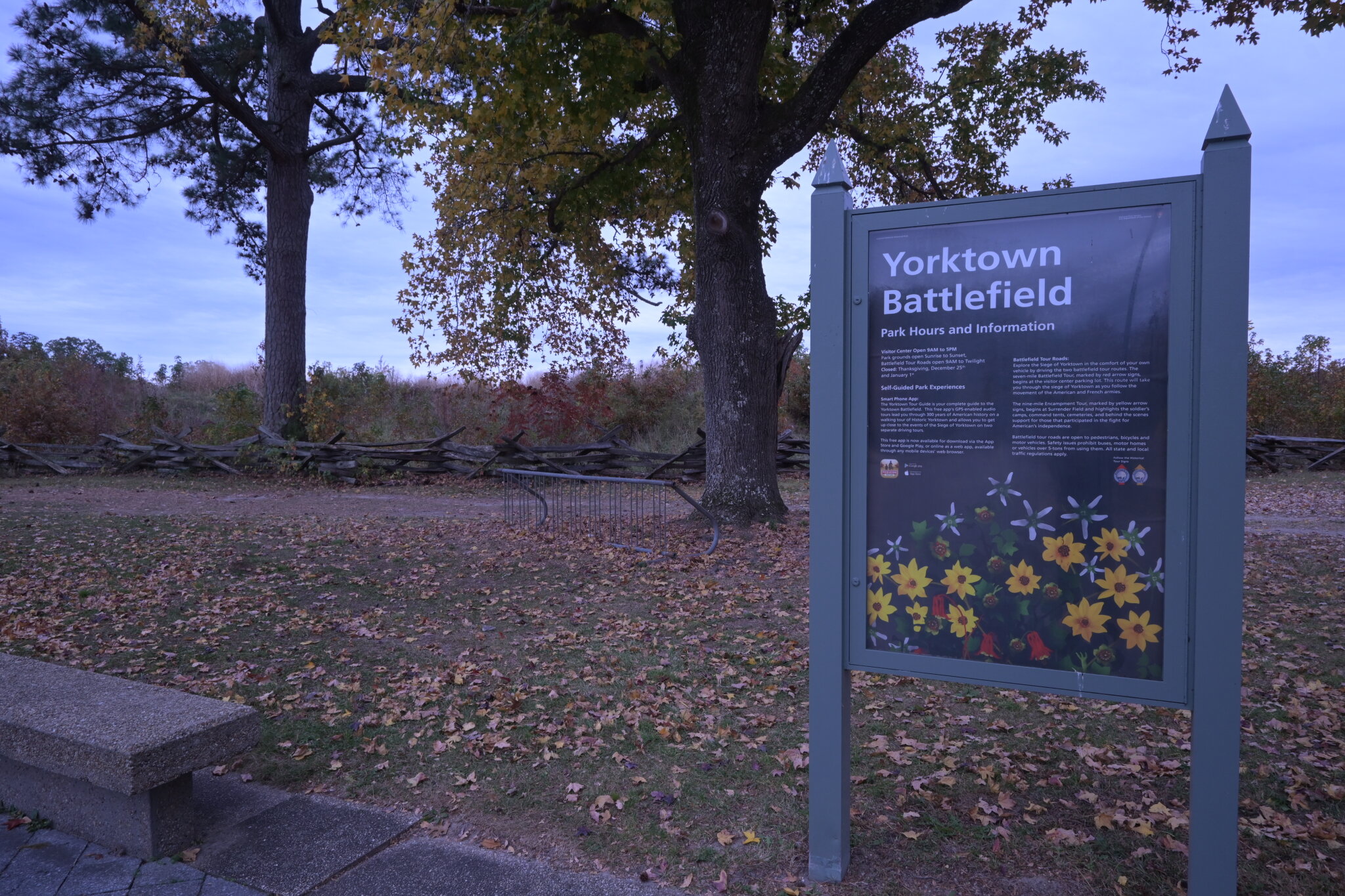 Yorktown November 2023 A wonderful historic site. The last major battle ...