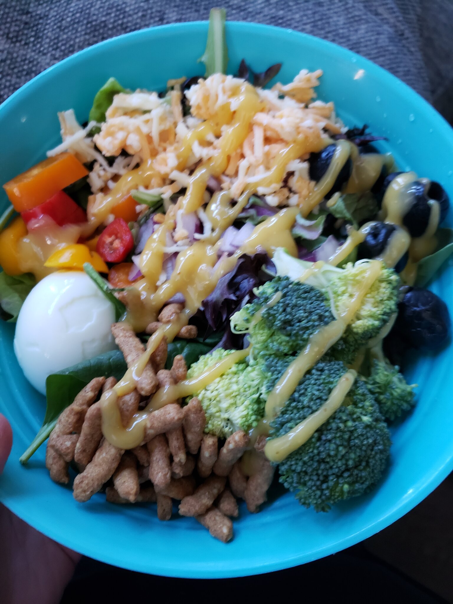 Yummy leftovers I made today from Sunday Salad Day | Cooking