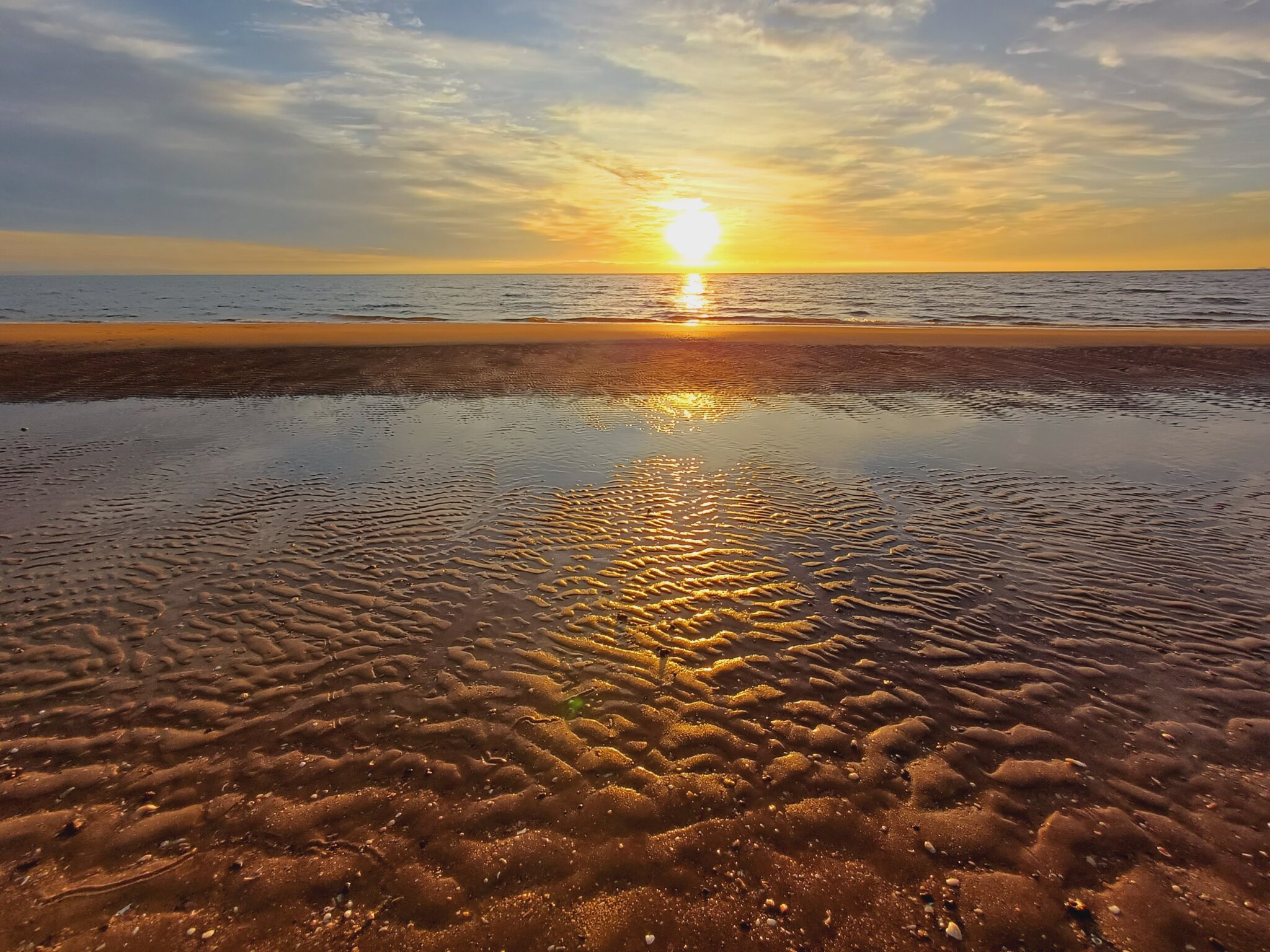 Sunrise at Redcliffe beach , 3 Dec 23, Australia | Sunsets & Sunrises