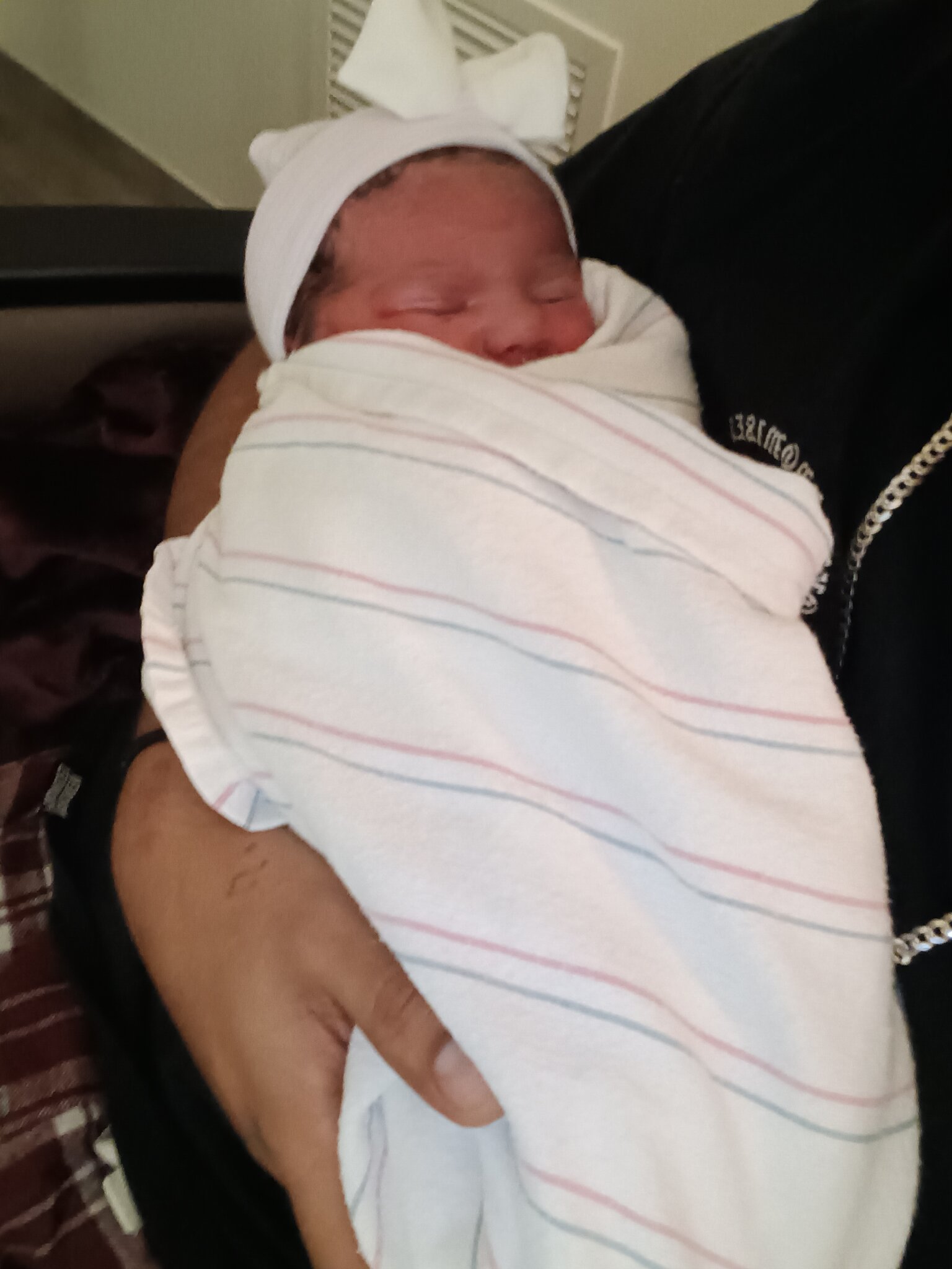 Naya was born about an hour after my last post ♥️ We were both napping ...