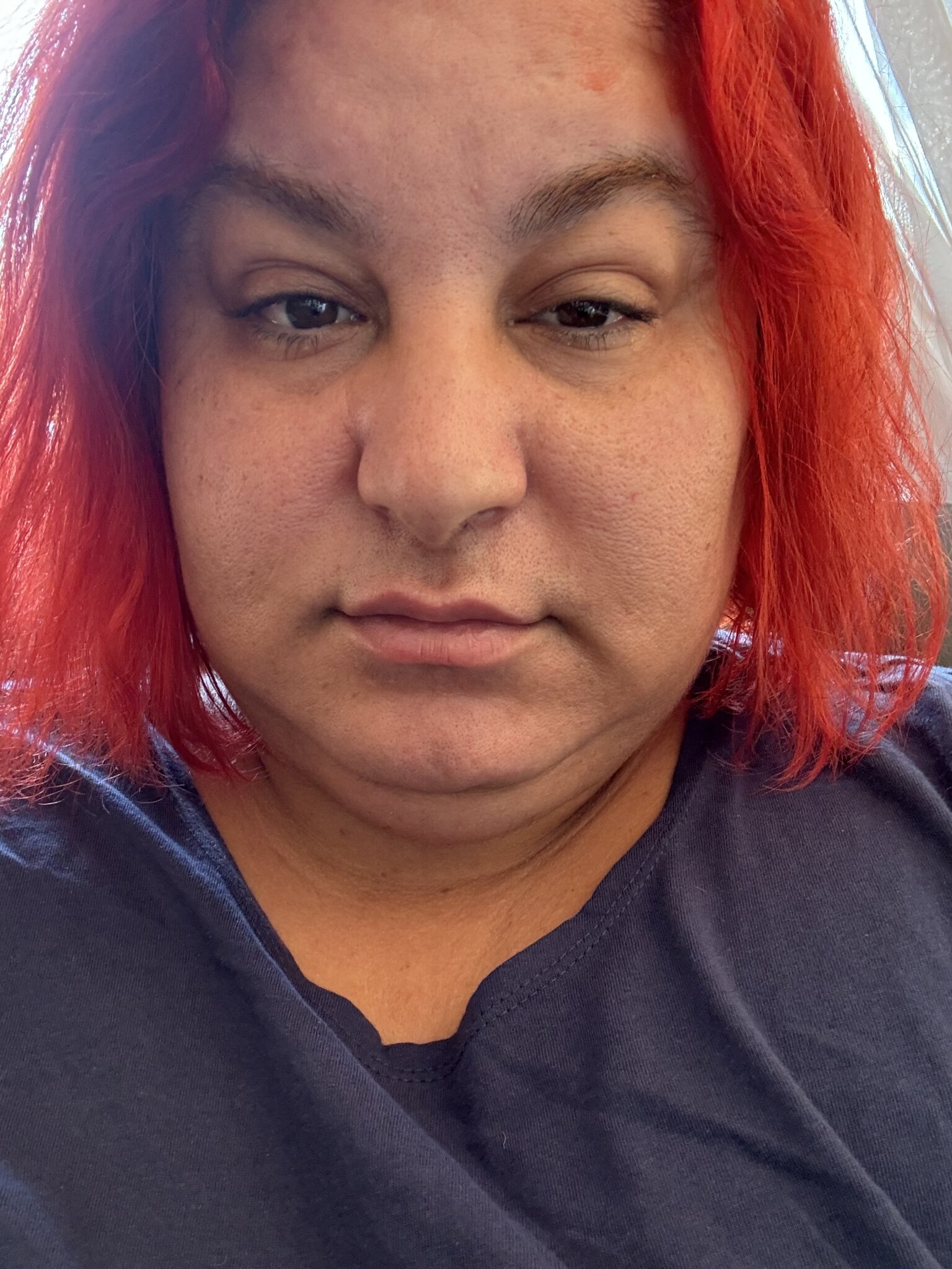 I’m so ugly I made it worse by dying my hair red, how ugly can I get ...