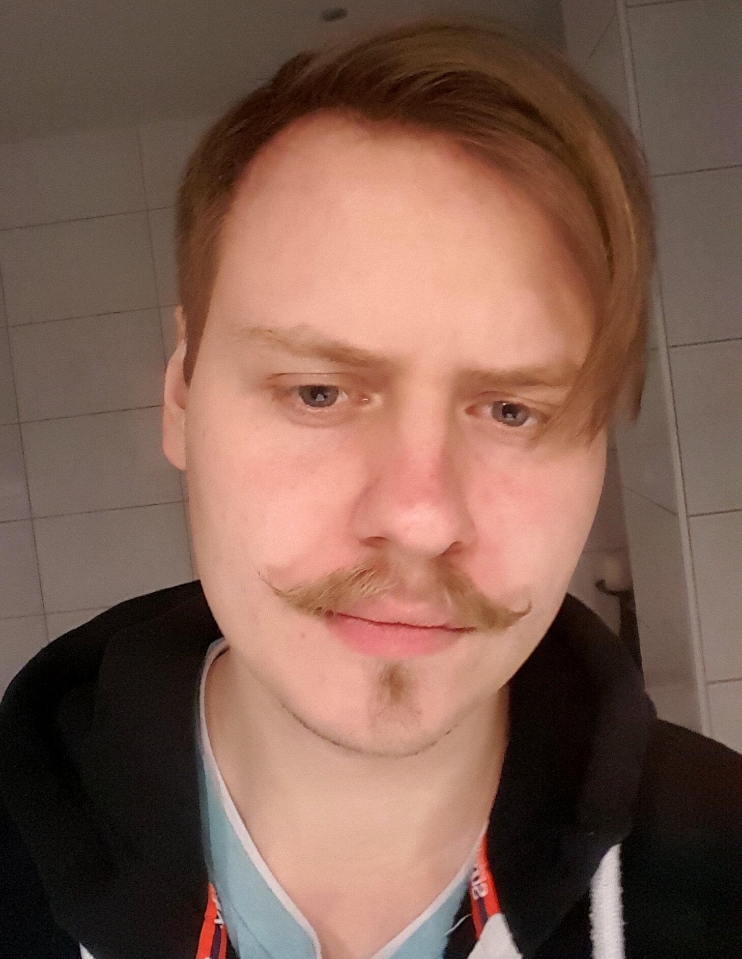 I got my family bear mustache wax haha 🐥 | Mustaches