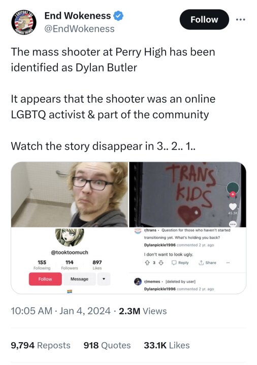 Iowa High School Mass Shooting This headline may not stick around for ...