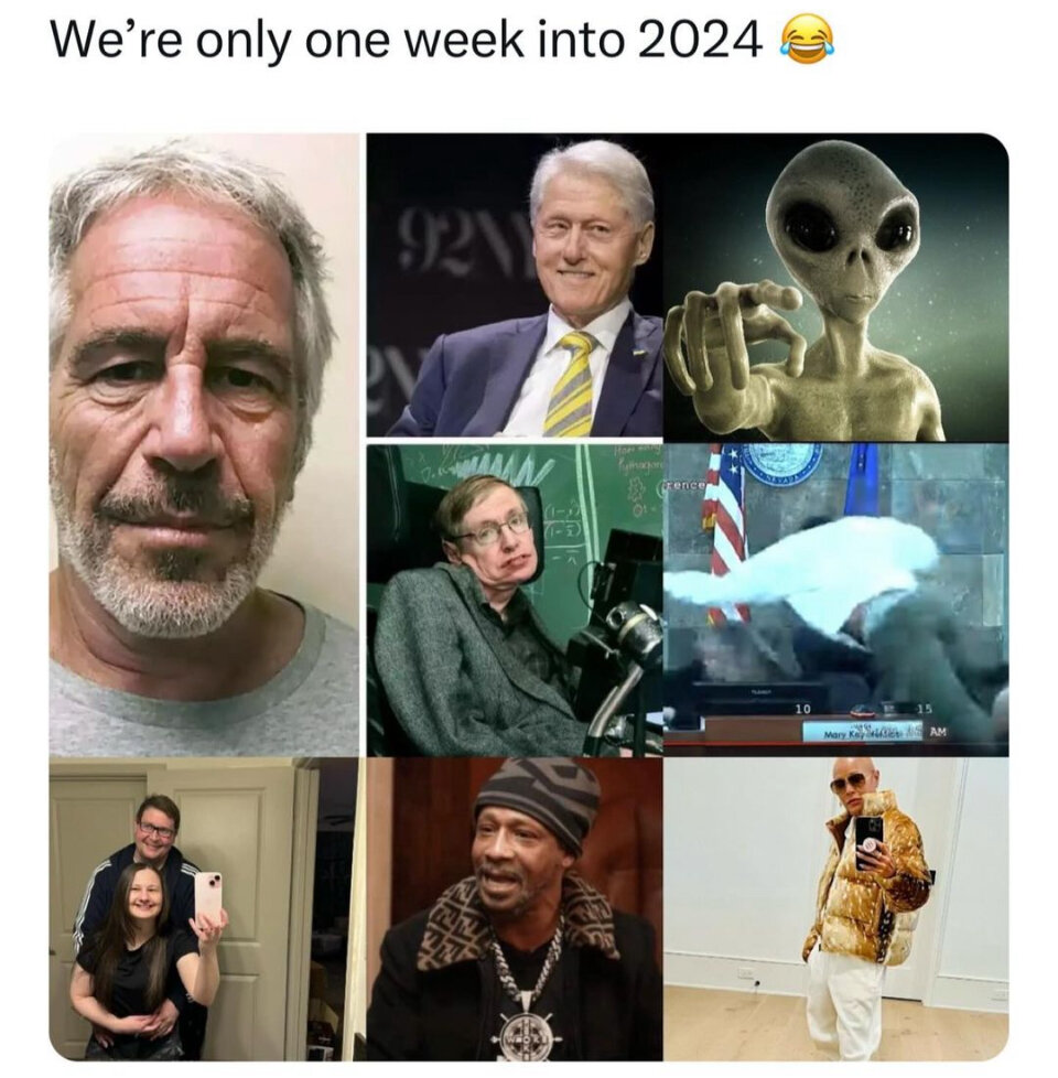 2024 is off to an….interesting start… 😐 | Memes