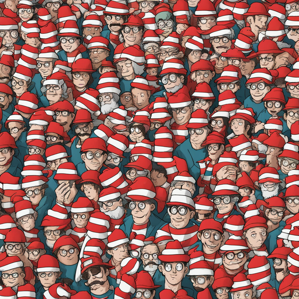 Cursed AI: Where's waldo? | Waldo / Wally