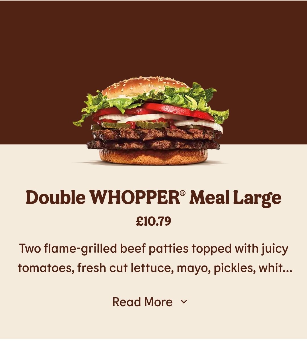 It's Whopper Wednesday. Don't post your whoppers. 😑 | Whopper Wednesday