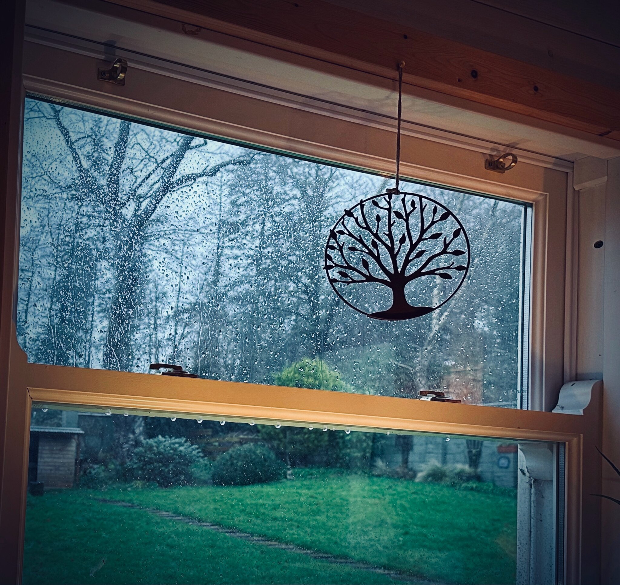 Storm passing through Storm Isha passing through Lots of wind and rain ...