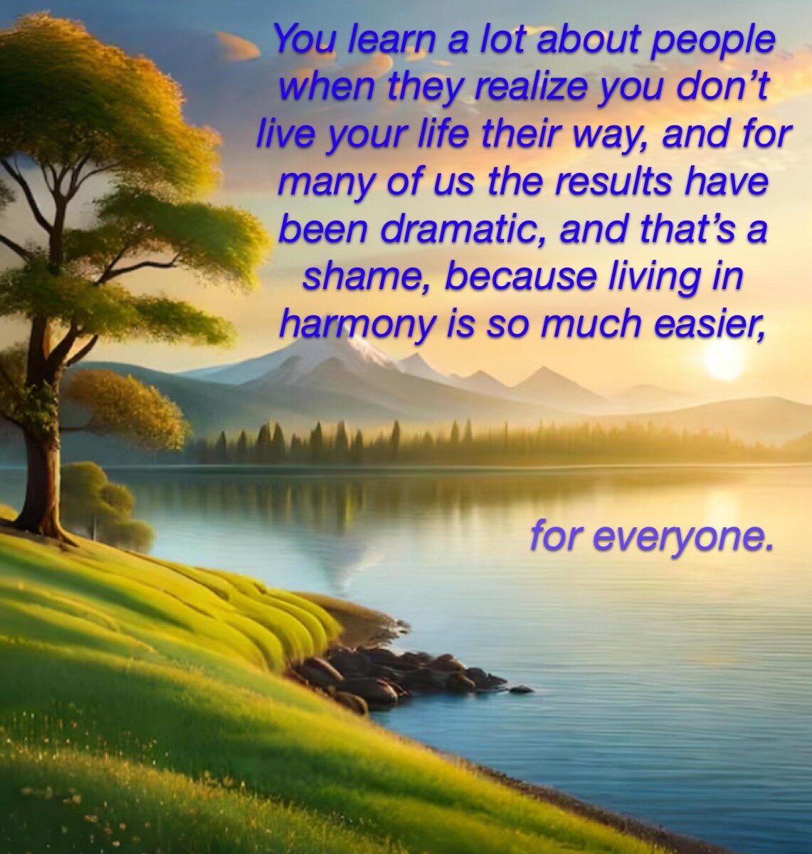 Lessons learned, sometimes painful ones. | Family