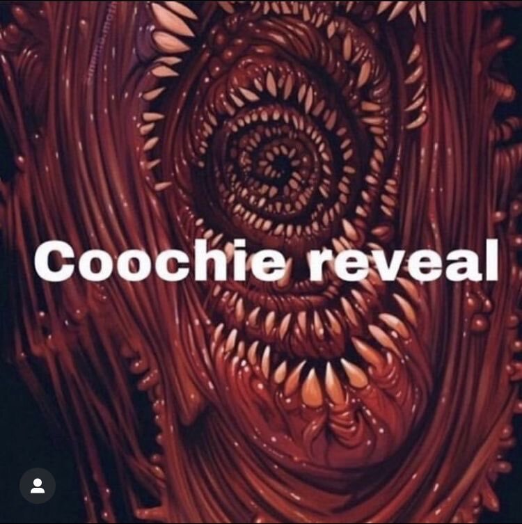 coochie reveal | ginny in a bottle