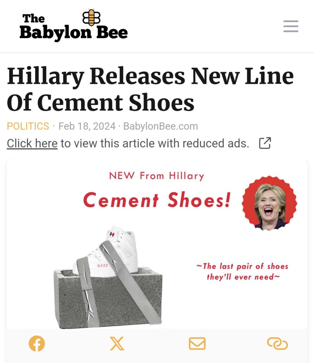 Not To Be Outdone By Trump's Never Surrender High Tops Hillary ...