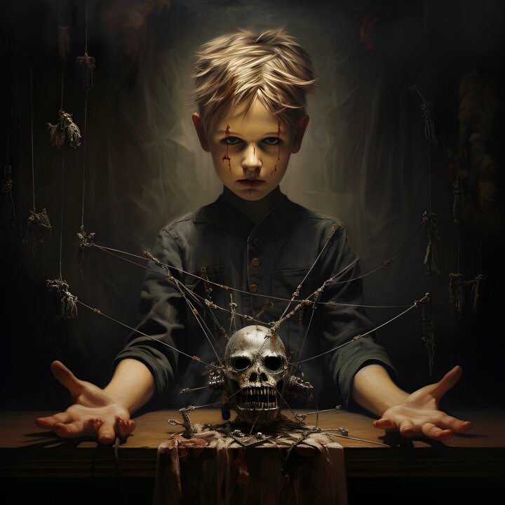 The Corpse God A child necromancer known as the Corpse God. | Art