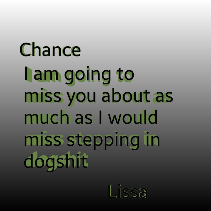 Goodbye MF Thank God my ex finally found a new job. His last day with ...