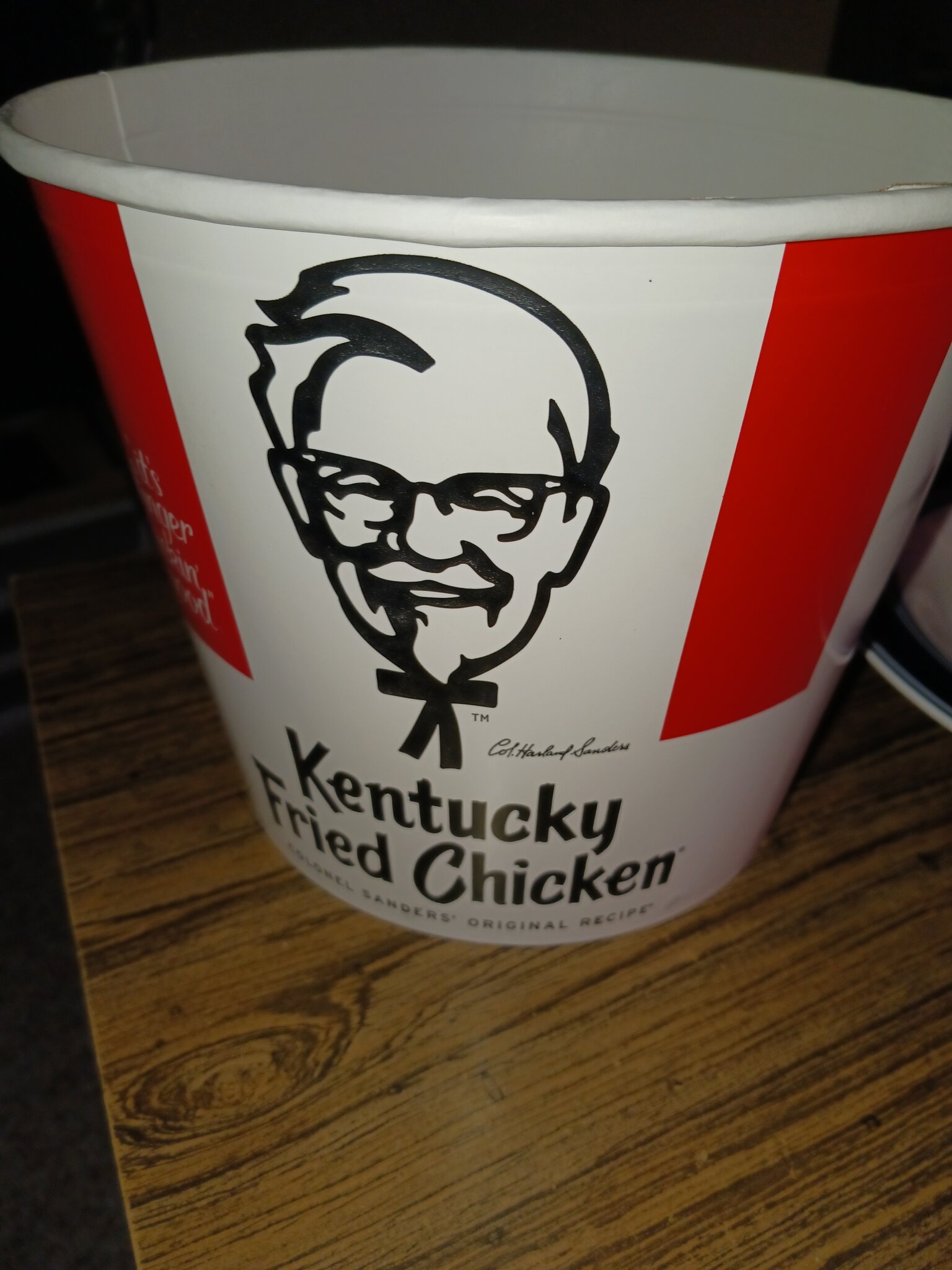 KFC for dinner tonight, tomorrow, and saturday, I had a coupon ...