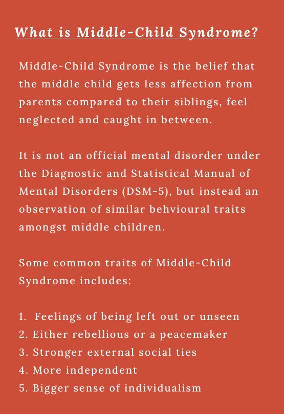 Does Middle-Child Syndrome exist?…. Yes it does ( I’m a middle child) 😒 ...