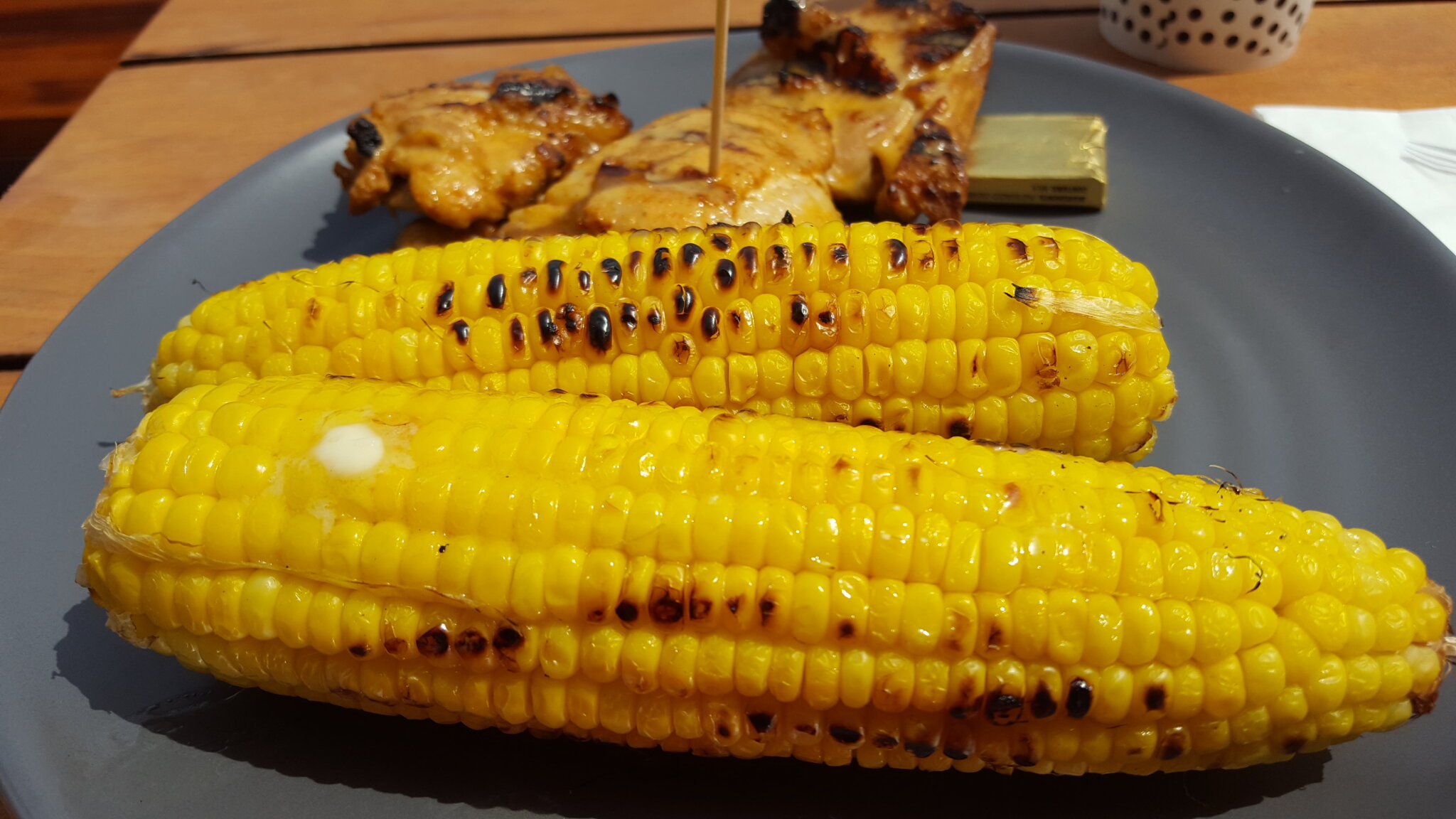 Sunny corn cobs and chicken thighs Nando's Peri Peri 🤤 | Food & Drink