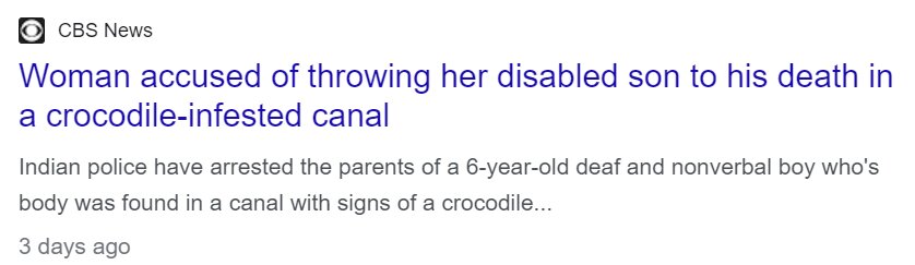 Heartbreaking headline | Disturbing Experiences, News & Stories