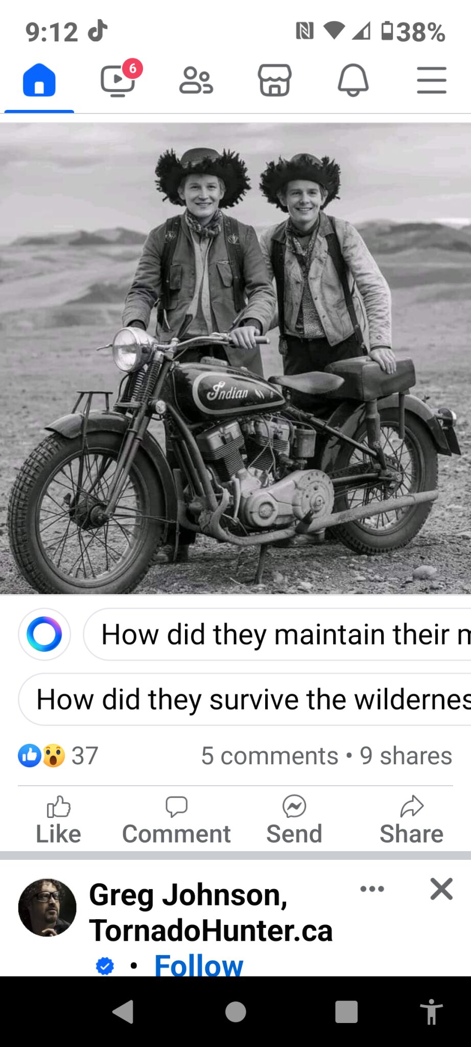 This is awesome In 1913 the brothers [Abernathy] Louis [Bud] age 13 ...