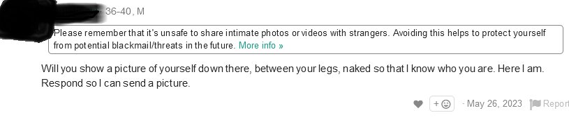 This is why you never check the message requests folder.... | Random