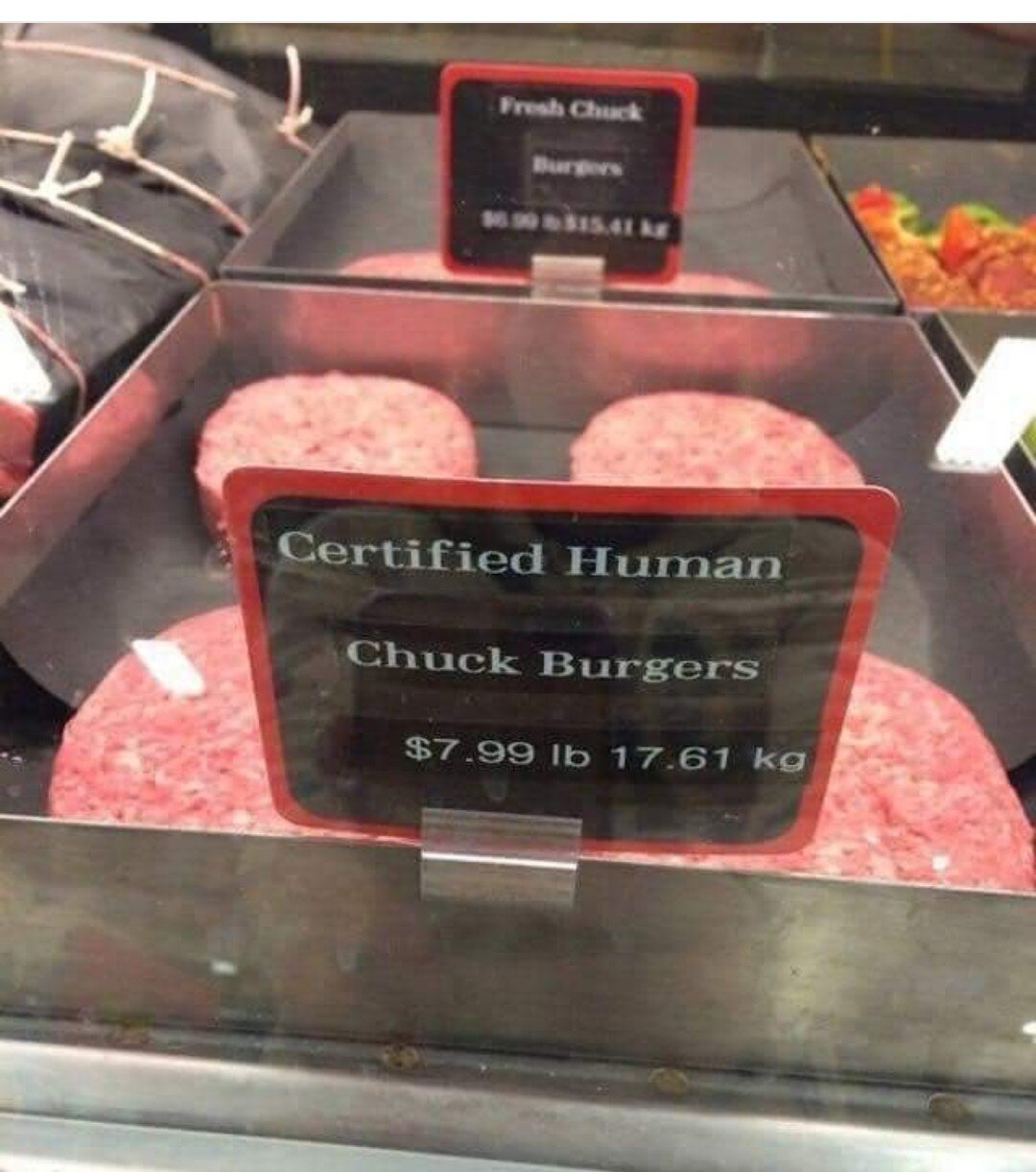 Now they sell human burgers | Food & Drink