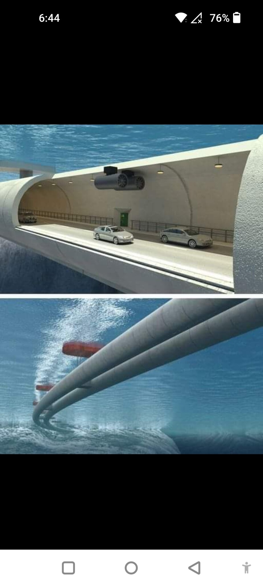 Good idea or not World's First Floating Tunnel project in Norway. With ...