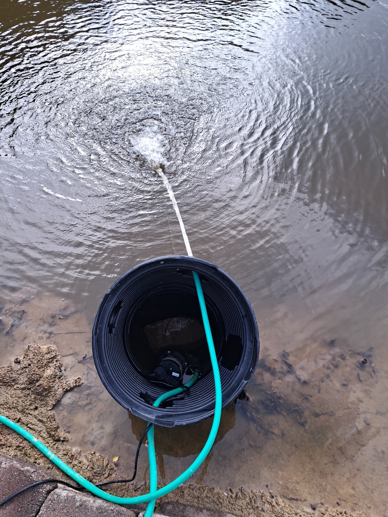 My newest pond improvement a homemade aerator. Pond aerators can cost ...