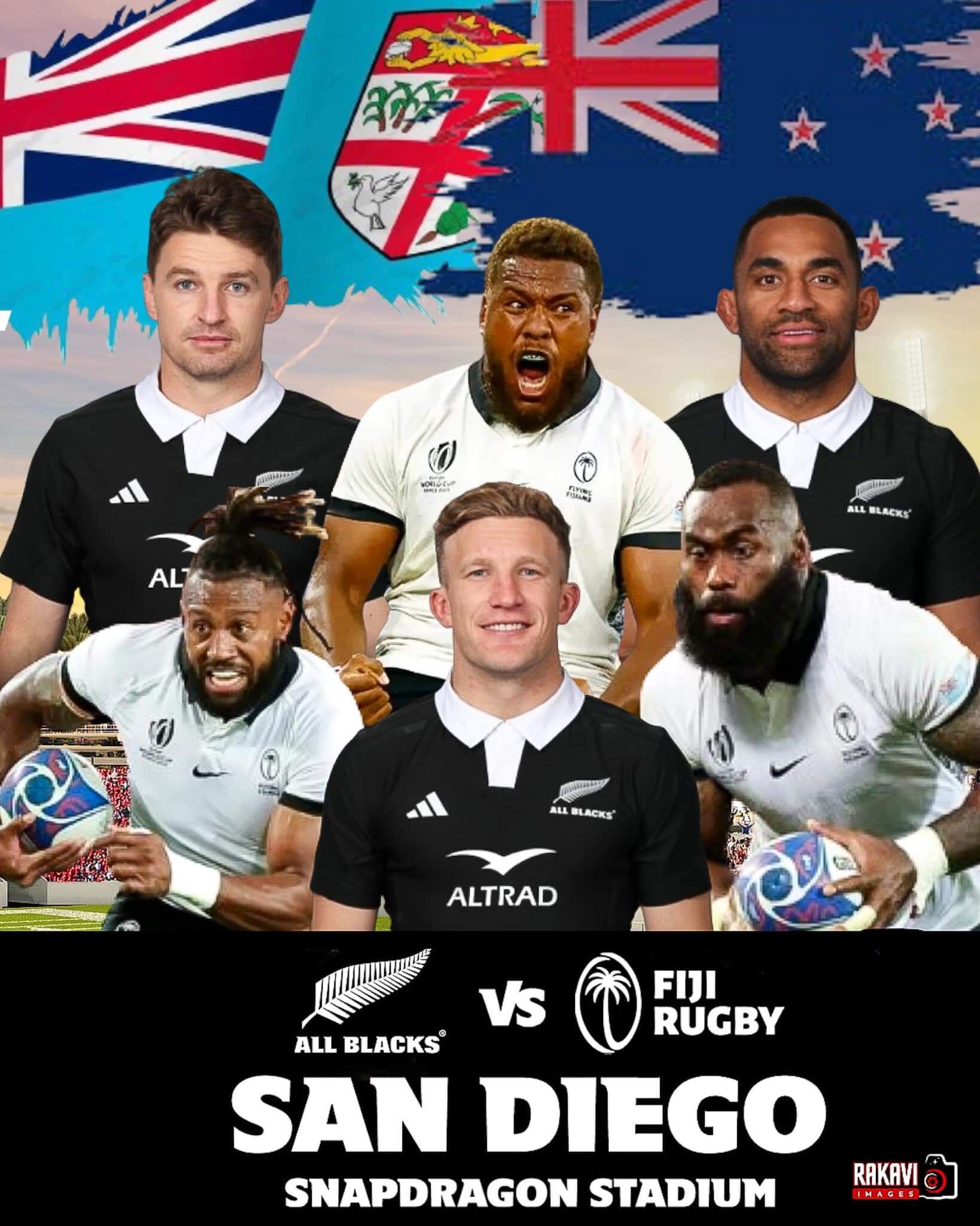 Rugby in San Diego at Snapdragon ALL BLACKS 🇳🇿 v FIJI 🇫🇯 Full time in ...