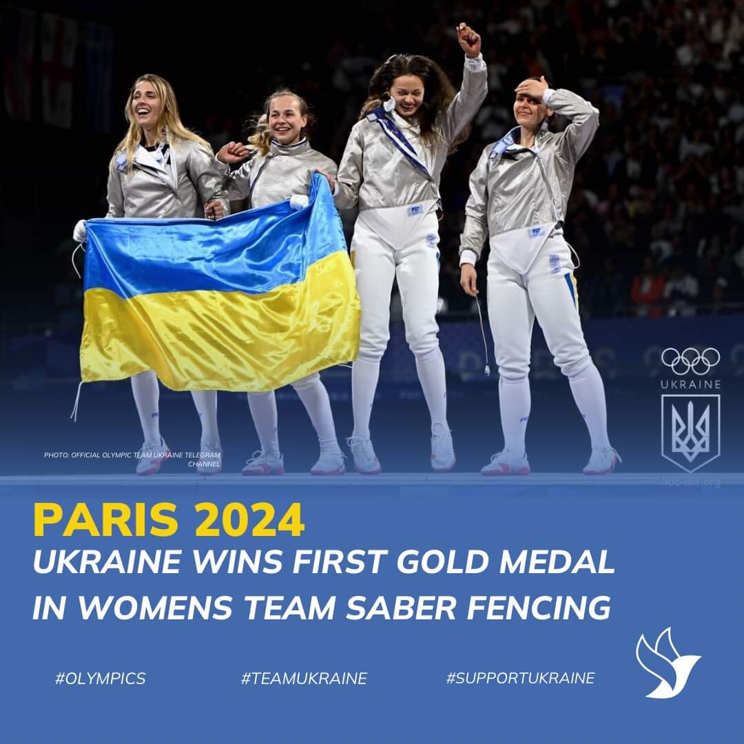 Olympic Gold For Ukraine 🇺🇦 🥇 Ukraine has won its first Olympic gold ...