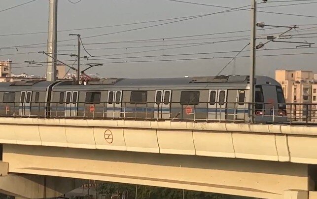 The Delhi Metro The Metro rail running in New Delhi, India | Trains